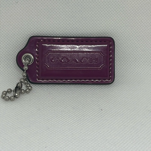 Coach | Accessories | Coach Purple Hang Tag | Poshmark